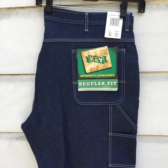 Key | Jeans | Mens New Key Dungaree Reg Fit Jeans 42x32 | Poshmark